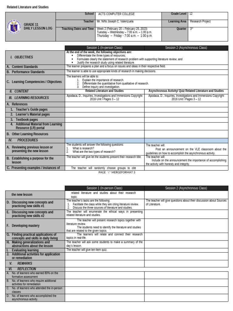 W2 Research Project | PDF