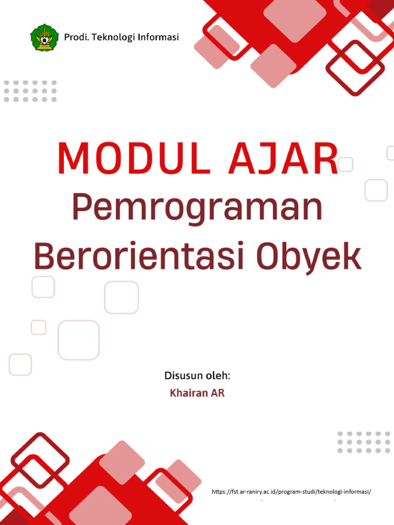 Modul PBO untuk Mahasiswa TI | PDF | Seni