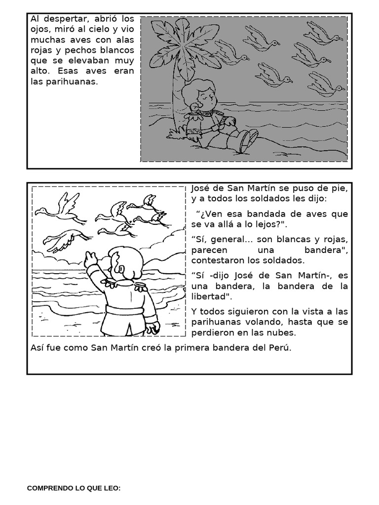 La Creación de la Bandera Peruana | PDF