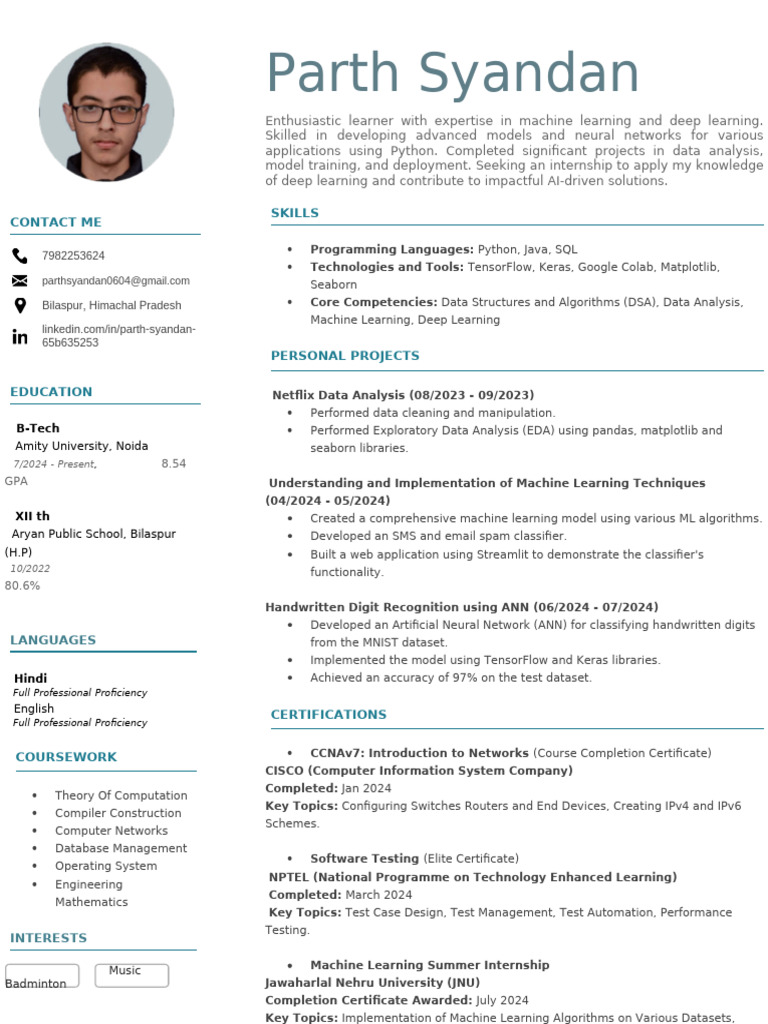 Parth Syandan PDF | PDF