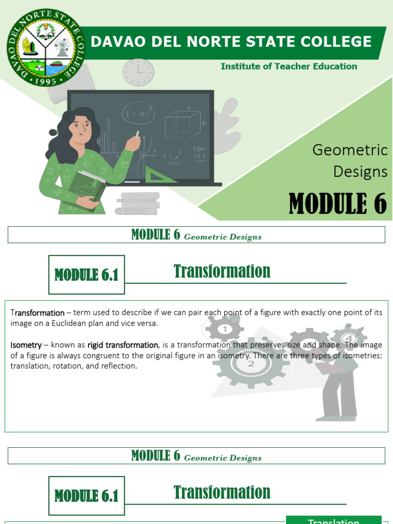 Module 6 - Geometric Designs | PDF
