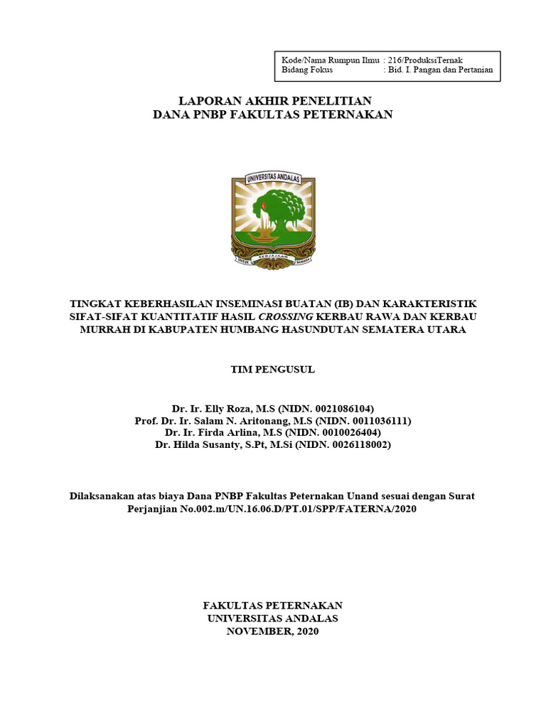LAP. PNBP 2020 Anggota - 2 | PDF