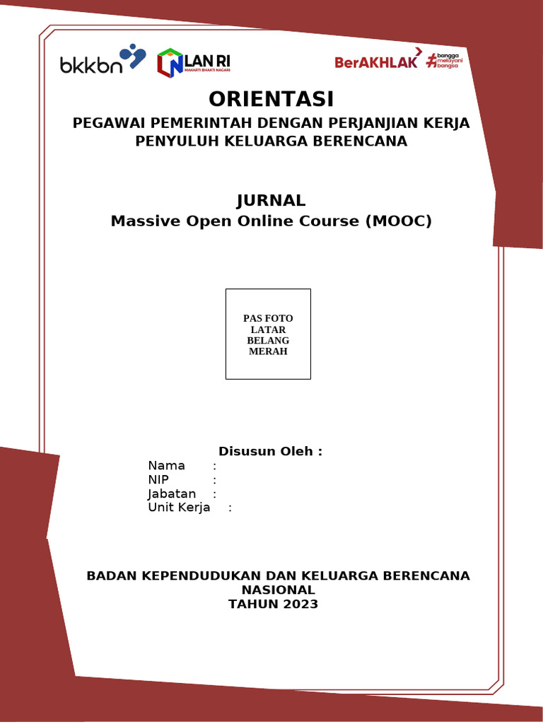 Format Jurnal Mooc | PDF