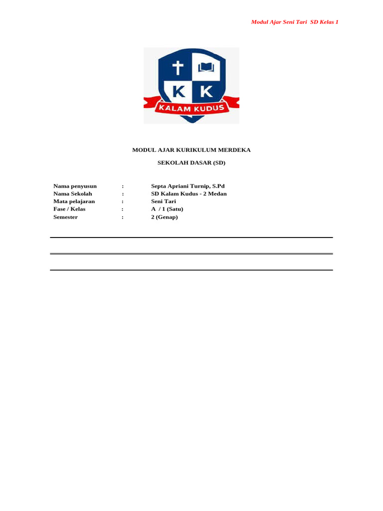 Modul Ajar UNIT 3 | PDF