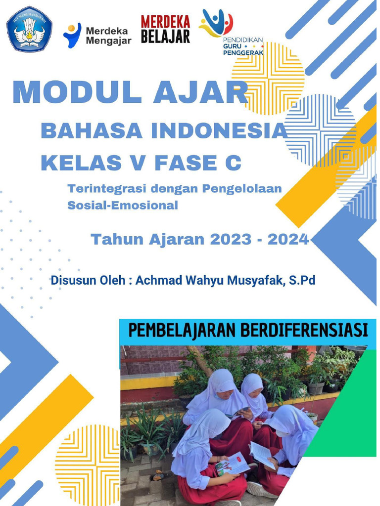 Modul Ajar Diferensiasi Terintegrasi Dengan PSE | PDF