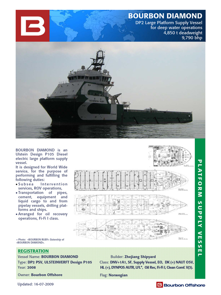 Bourbon Diamond 4850 T | PDF