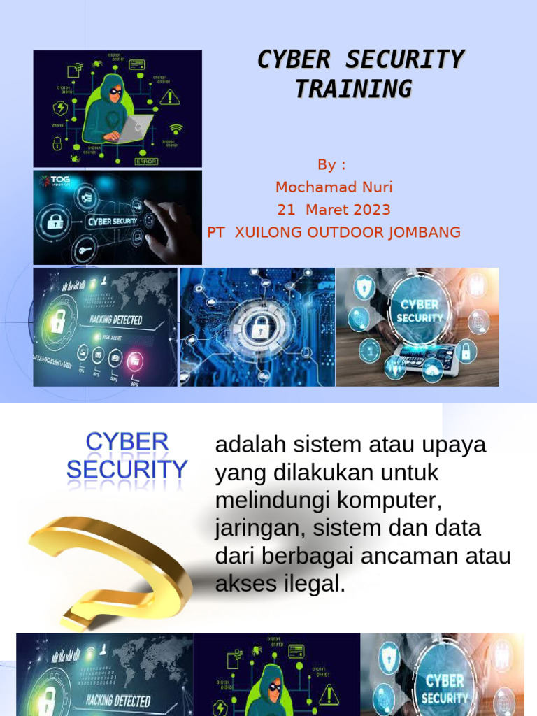 MATERI CYBER SECURITY | PDF