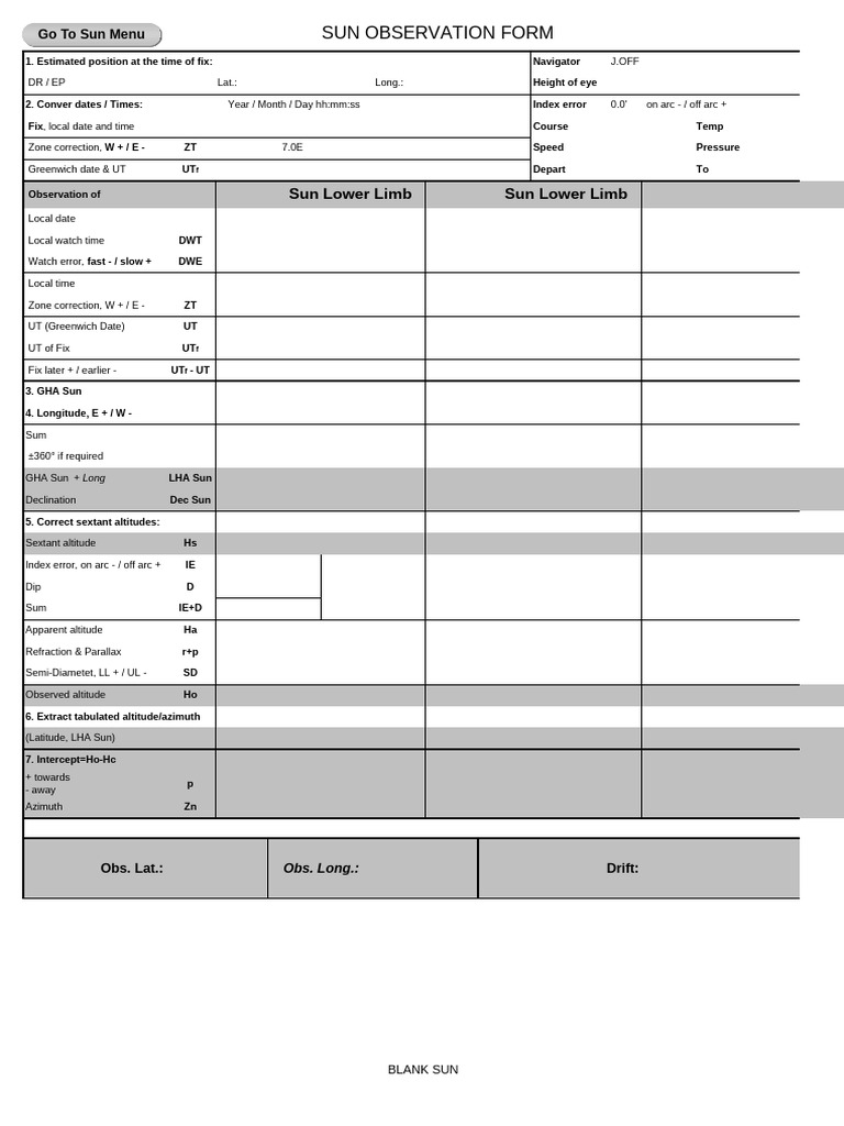 Sight Calculation | PDF