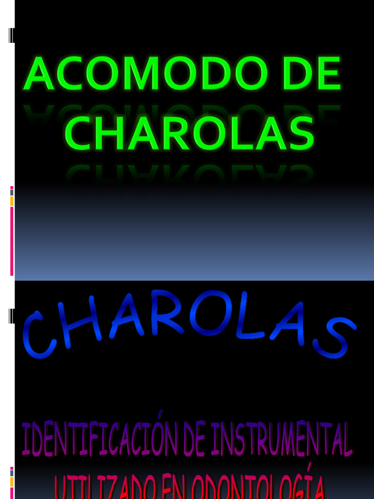 Acomodo de Charolas | PDF