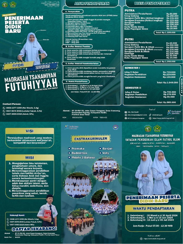 Brosur MTs 2024 - 2025 | PDF