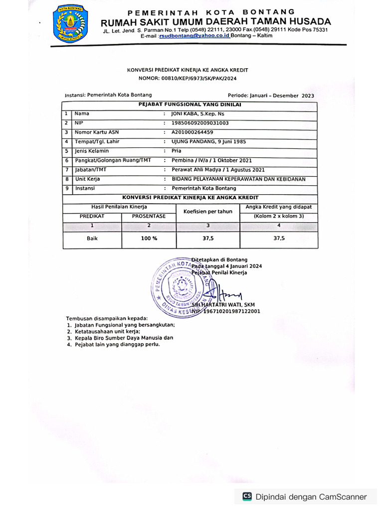 PAK Konversi 2023 - Ekin BKN | PDF