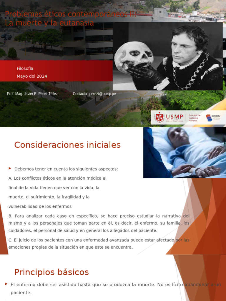Problemas Éticos Al Final de La Vida | PDF