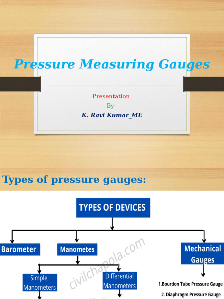 PPT _ Pressure Gauges | PDF