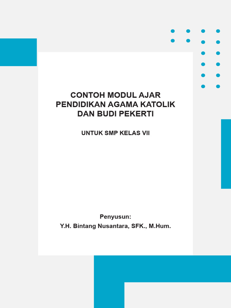 Modul Ajar Pakat Kelas VII | PDF
