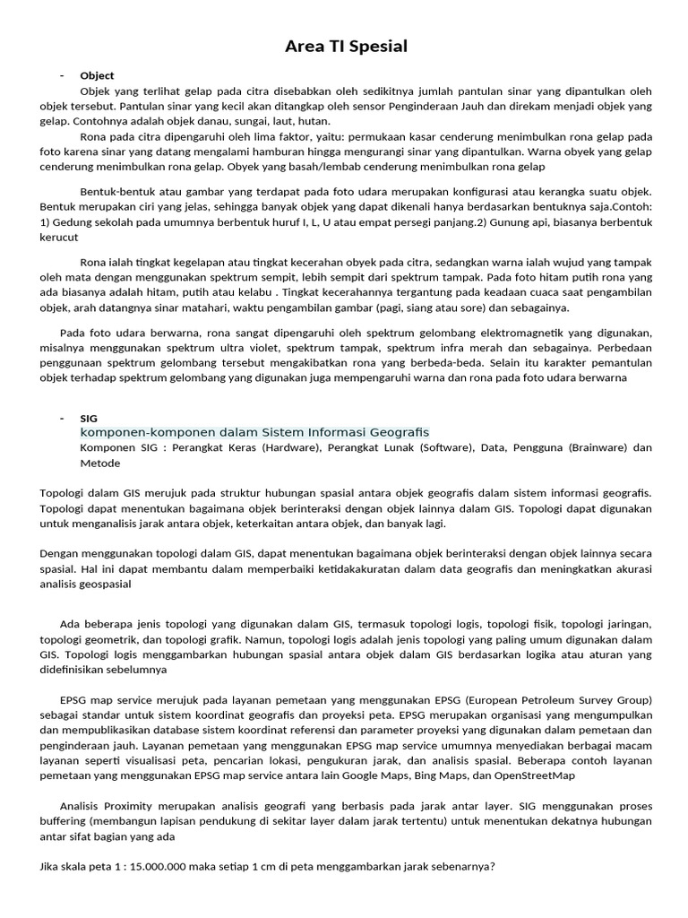 Modul Area TI Spesial | PDF