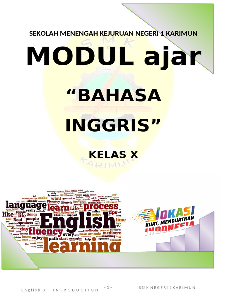 MODUL 1 Introduction | PDF