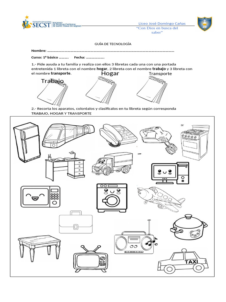 Guia Tecnologia 1 Básico | PDF