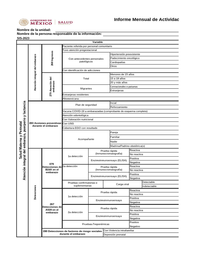 SIS 8 Hojas - CE - H 2023 | PDF