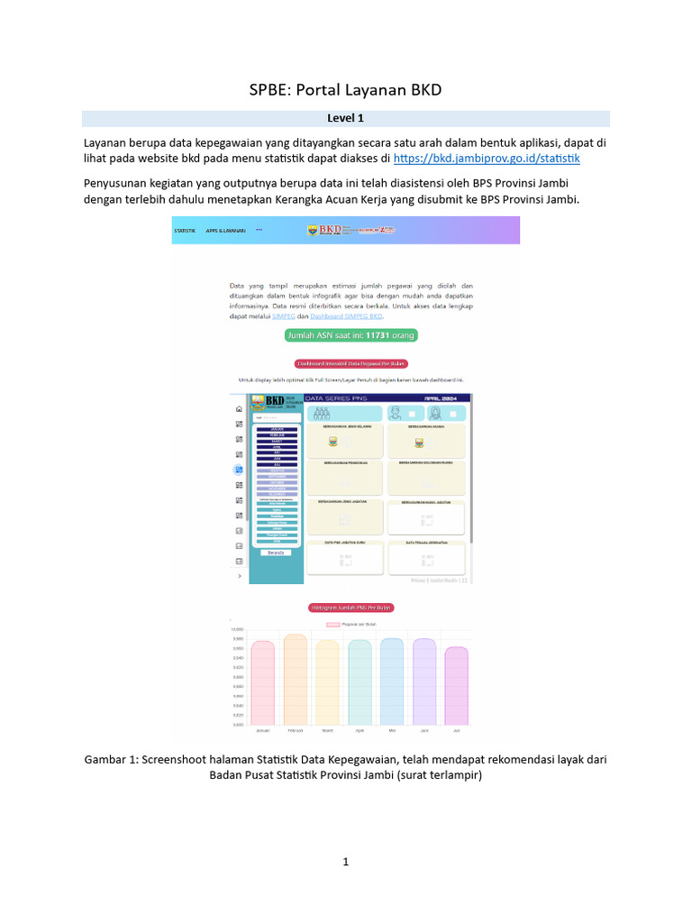 SPBE Portal Layanan BKD | PDF