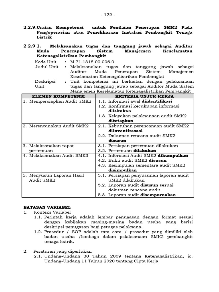 Level 5 - SKTTK Auditor Muda SMK2 | PDF