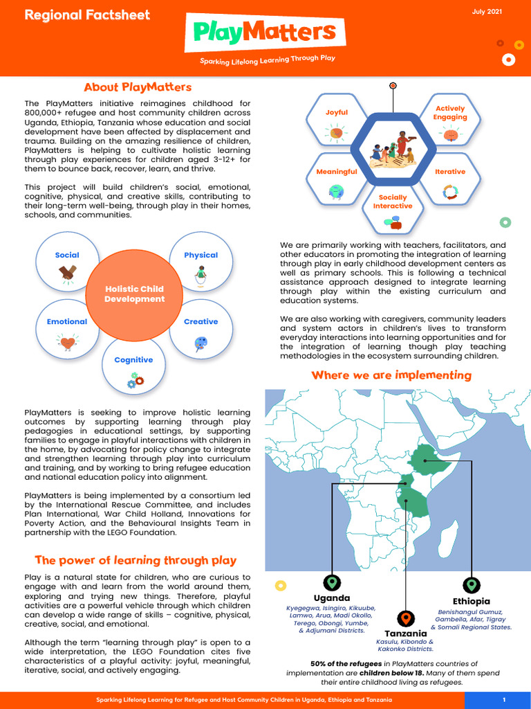 PlayMatters Factsheet July October 2021 | PDF