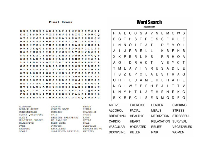 Word Search | PDF
