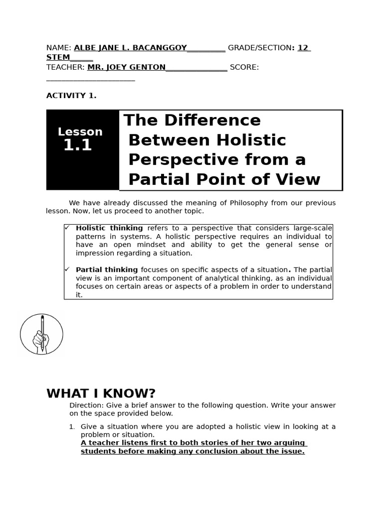 Activity Sheets Grade 12 Stem | PDF