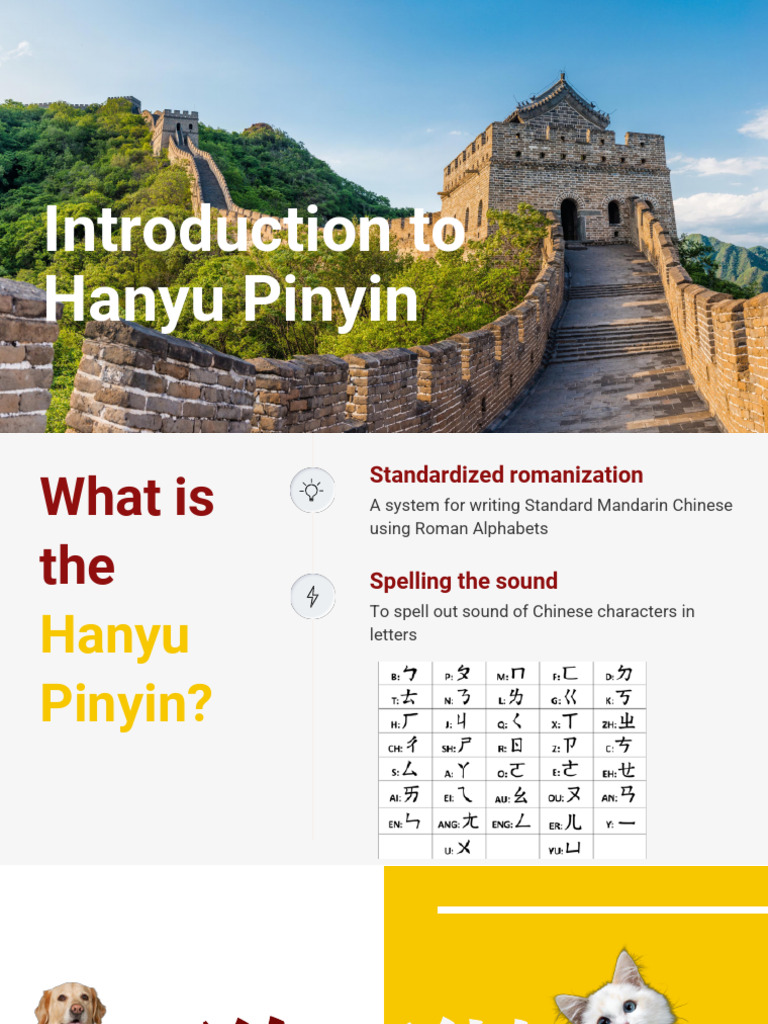 Hanyu Pinyin: Rules and Pronunciation Guide | PDF | Pinyin | Tone ...