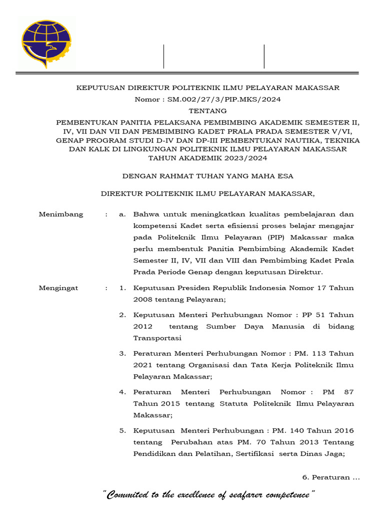 REVISI SK PA. JULI 2024-Pages | PDF