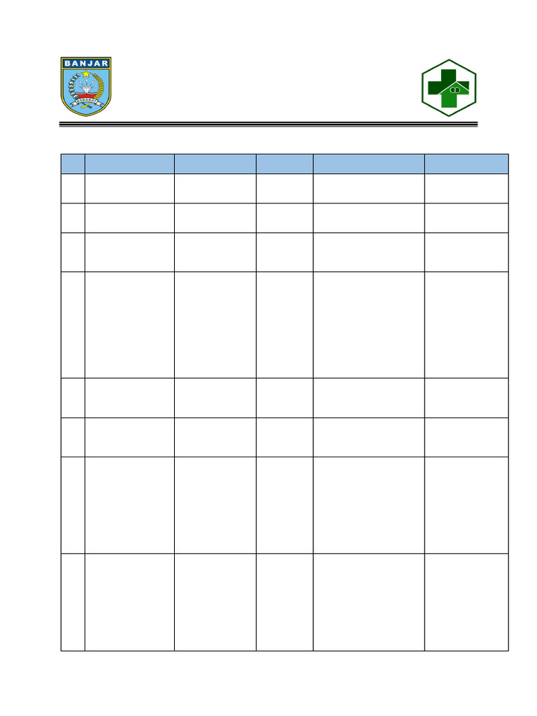 JADWAL KEGIATAN PROGRAM GIZI BULANAN 2024 | PDF