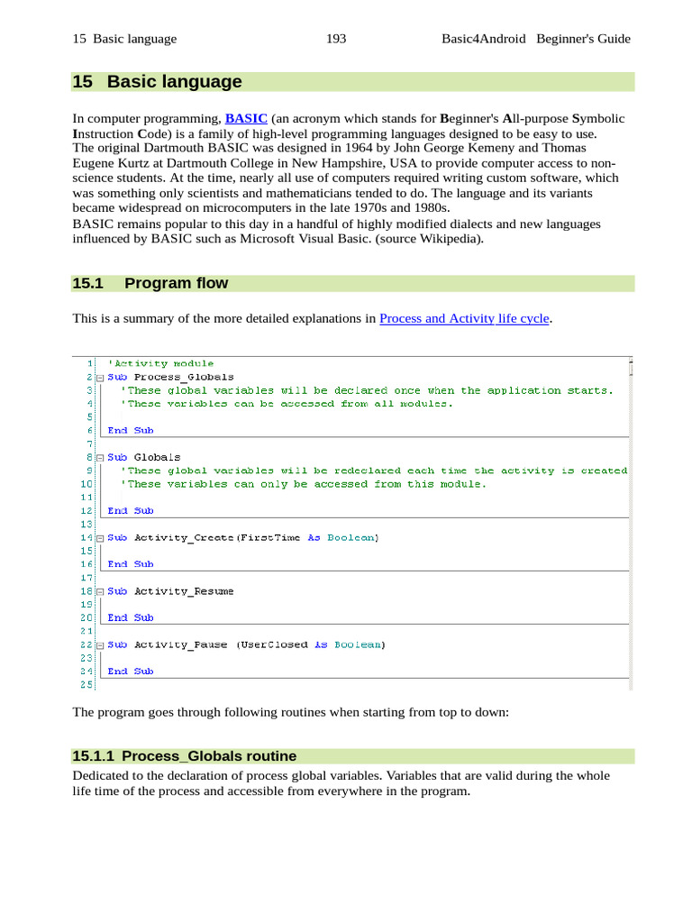 B4a Bab15 Basic | PDF