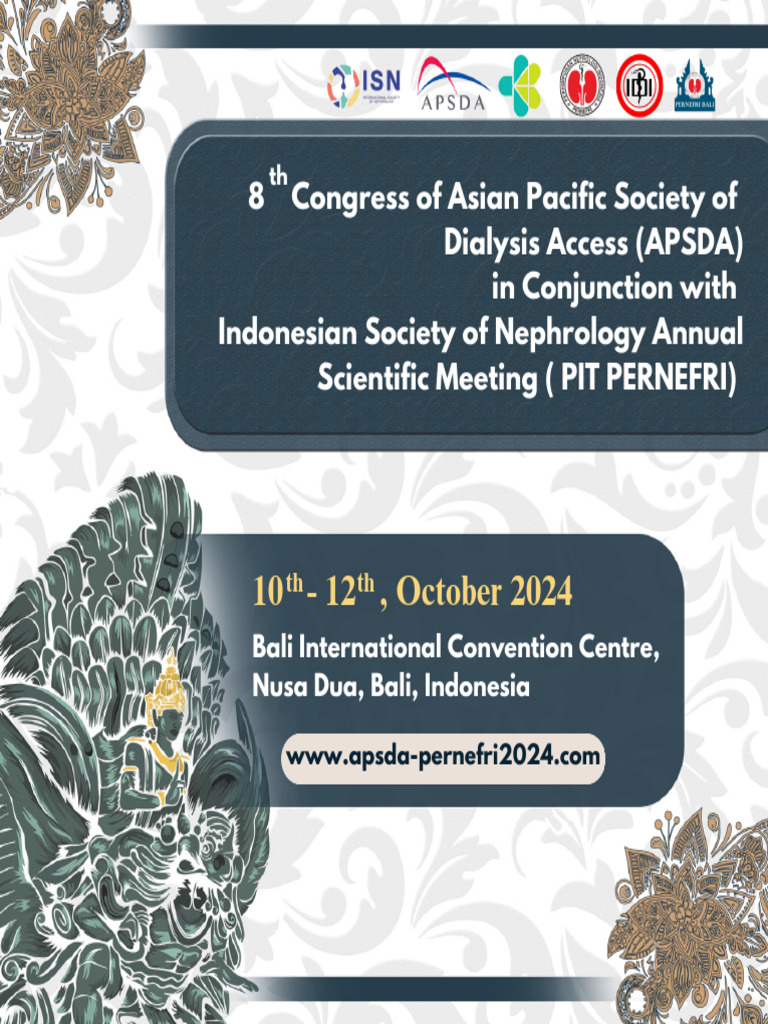 Revisi 1 - TOPICS ANNOUNCEMENT APSDA & PIT PERNEFRI OCT 2024 | PDF