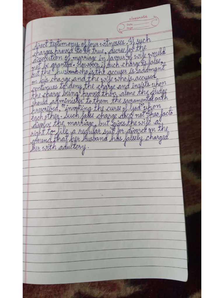 Muslim Law Notes | PDF