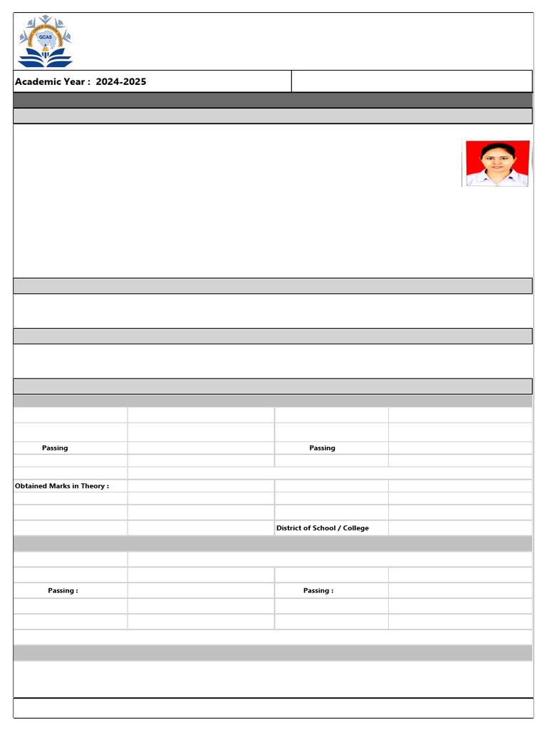 Application Summary | PDF