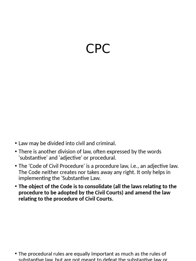 CPC | PDF