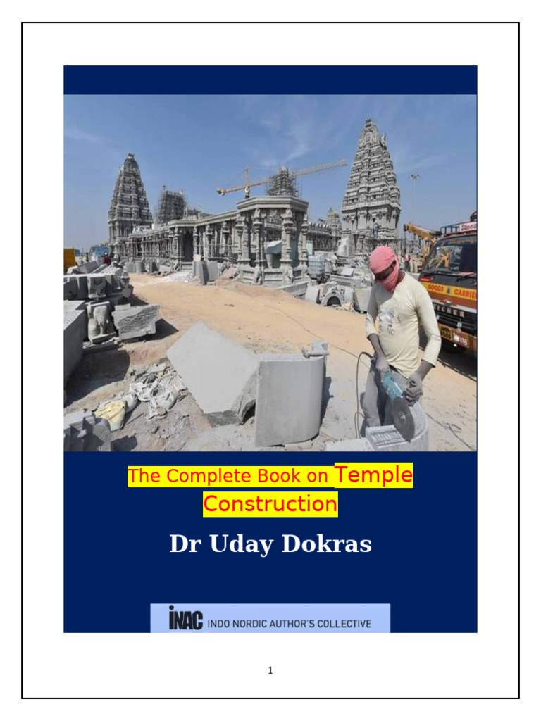 The Complete Book On Hindu MANDIR Temple | PDF | Mandala