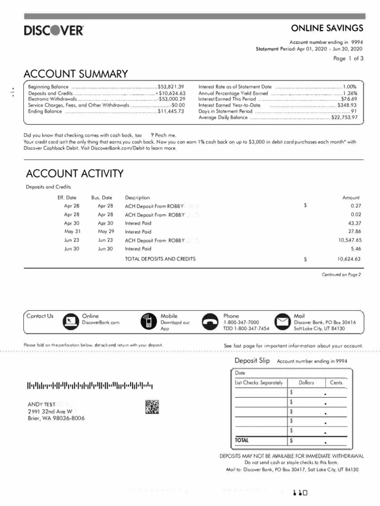 Discover - Sample 1 | PDF