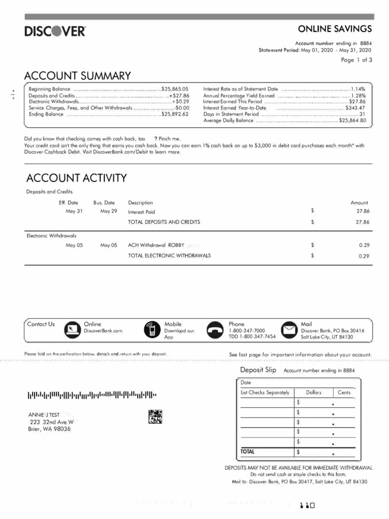 Discover - Sample 2 | PDF