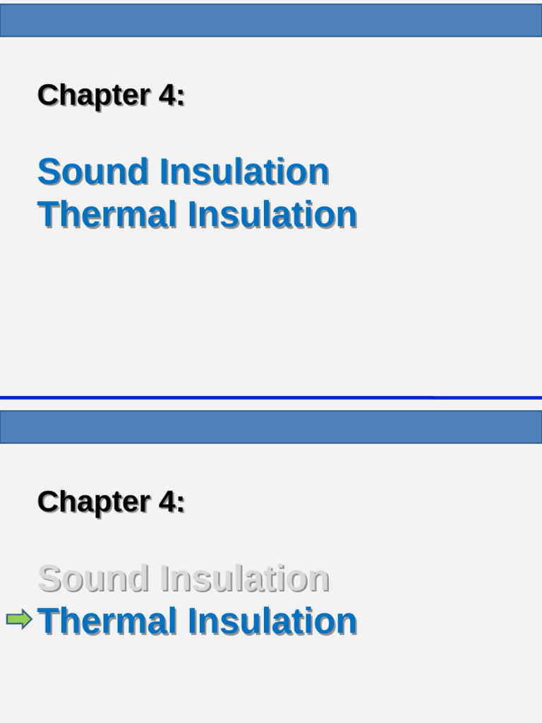 Thermal Insulation | PDF