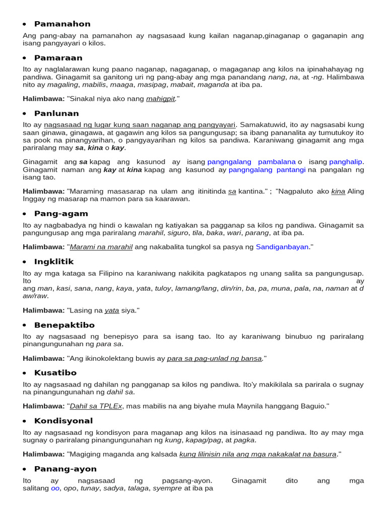 Pamanahon | PDF