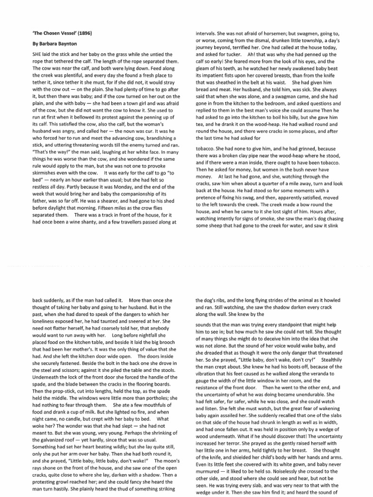 The Chossen Vessel | PDF