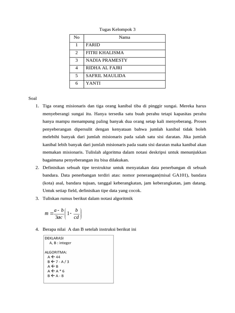 Tugas Kelompok 3 | PDF