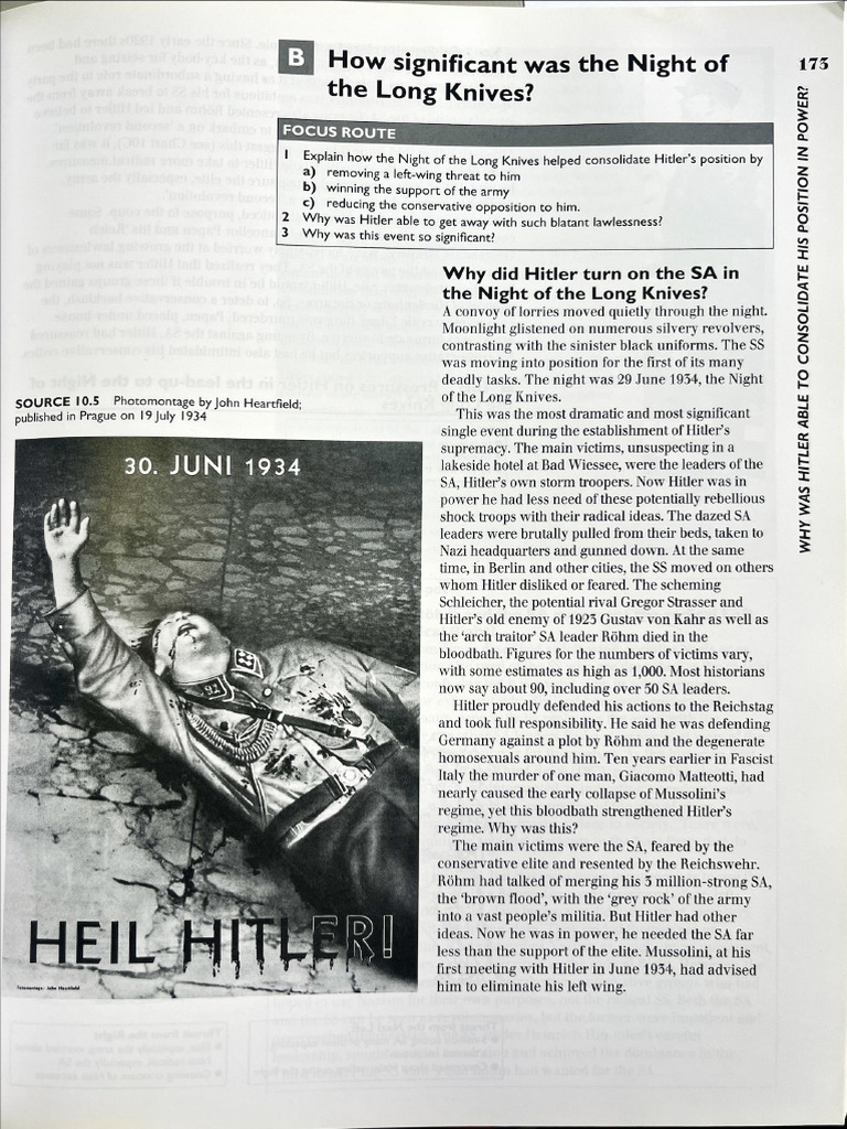 Hite & Hinton Night of Long Knives | PDF