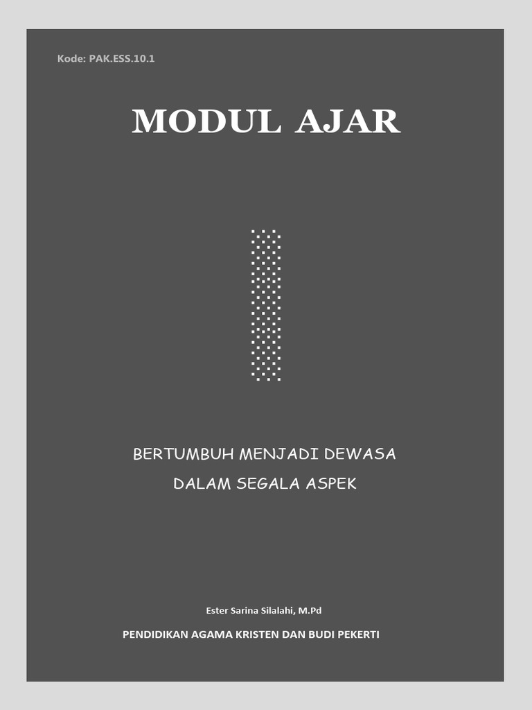 Modul Ajar X - 1 | PDF