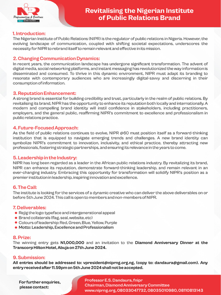 NIPR Revitilasation | PDF