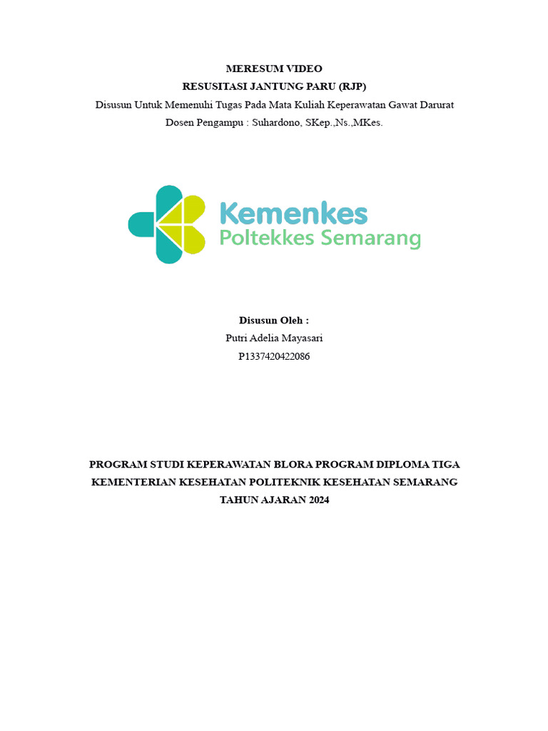 Meresum Video RJP | PDF