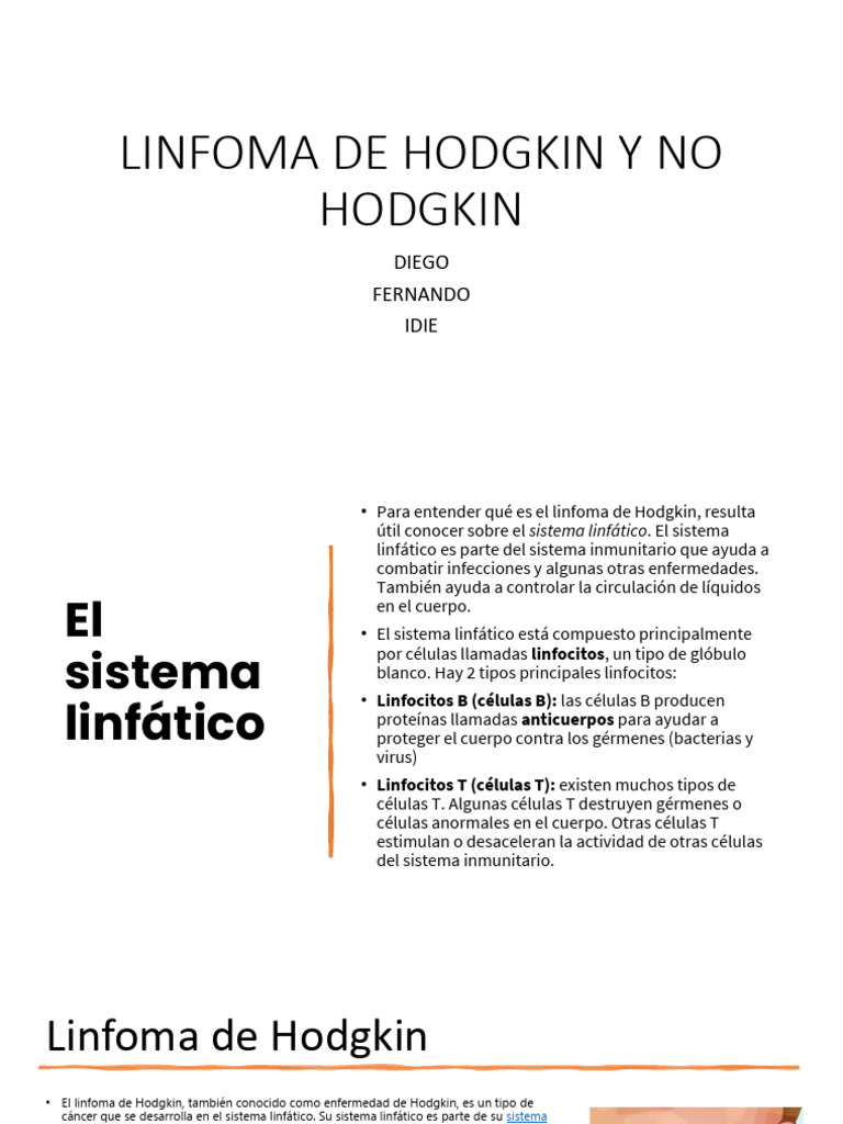 Linfoma de Hodgkin | PDF