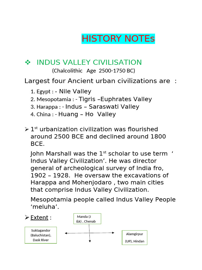 History Notes | PDF