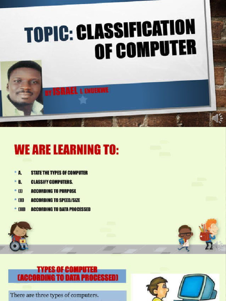 Classification of Computer | PDF