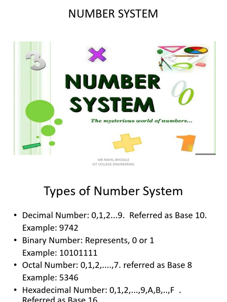 Number System | PDF